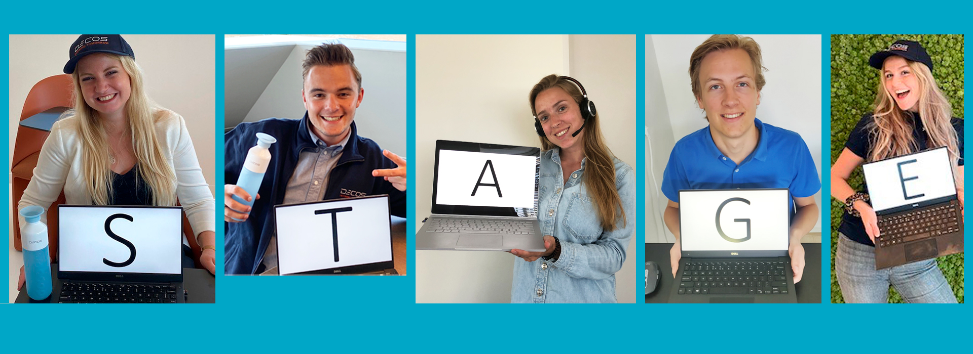 Stage lopen bij een 100% papierloos bedrijf, op afstand